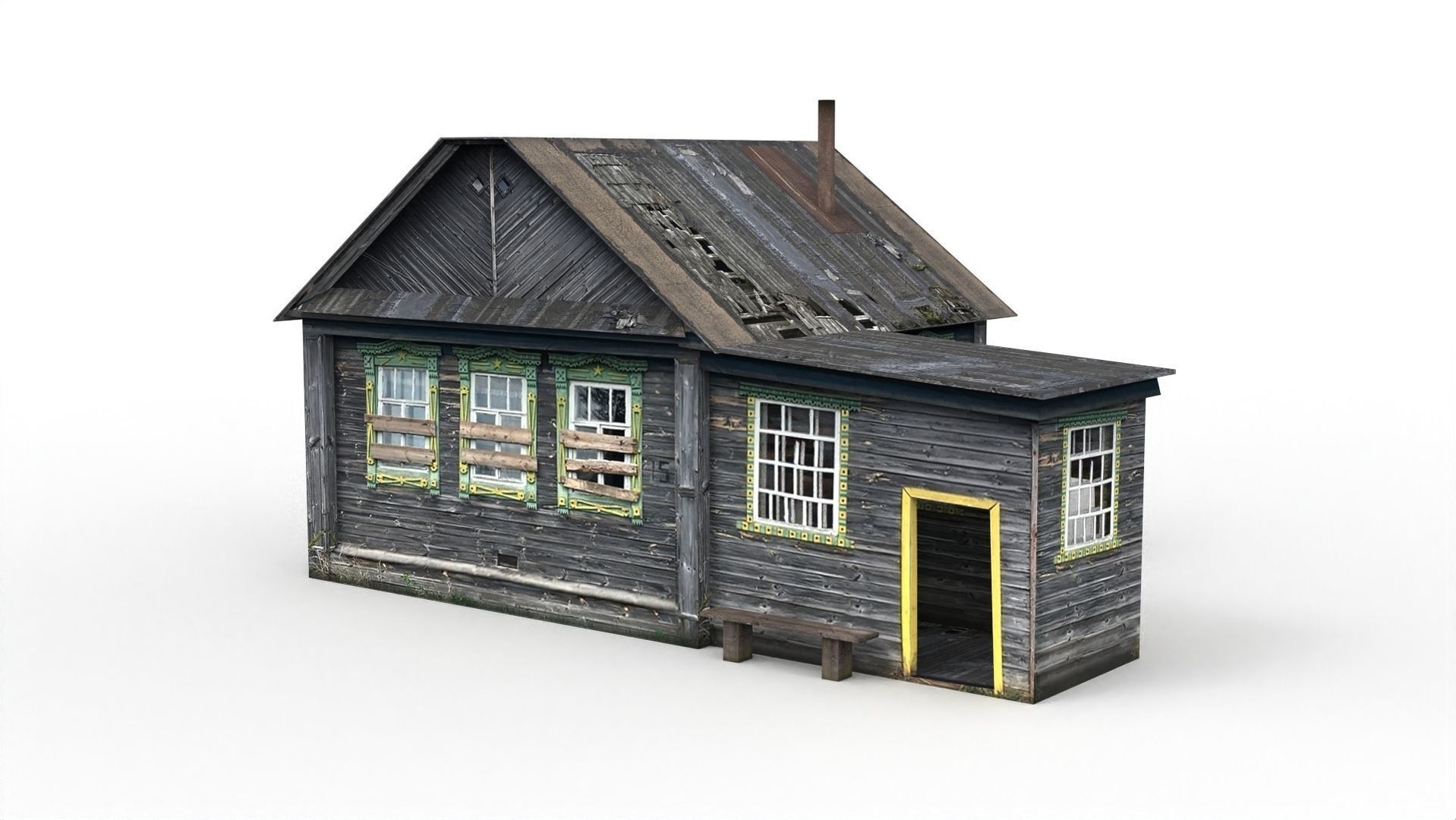 3D Village House Model - TurboSquid 1723569
