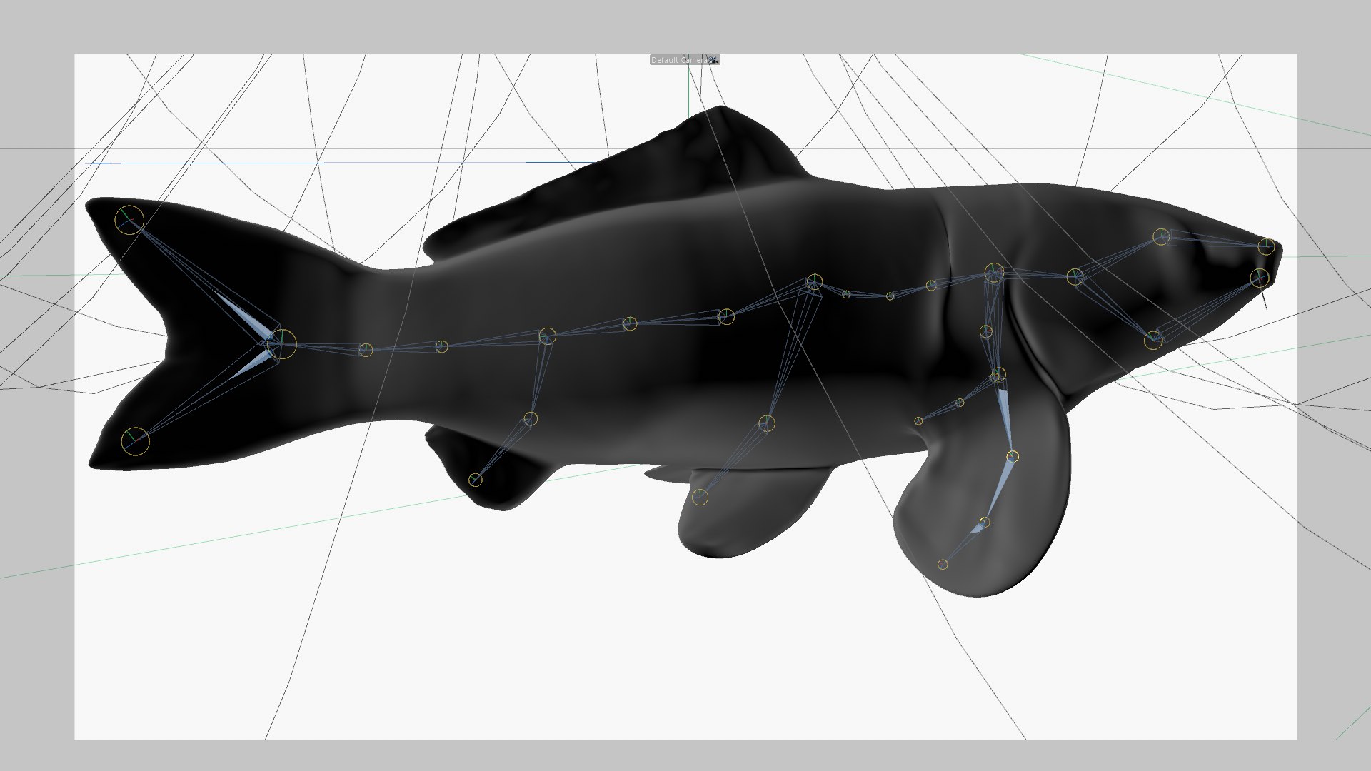 Japanese Carp Fish Rigged L1852 3D Model - TurboSquid 1969292