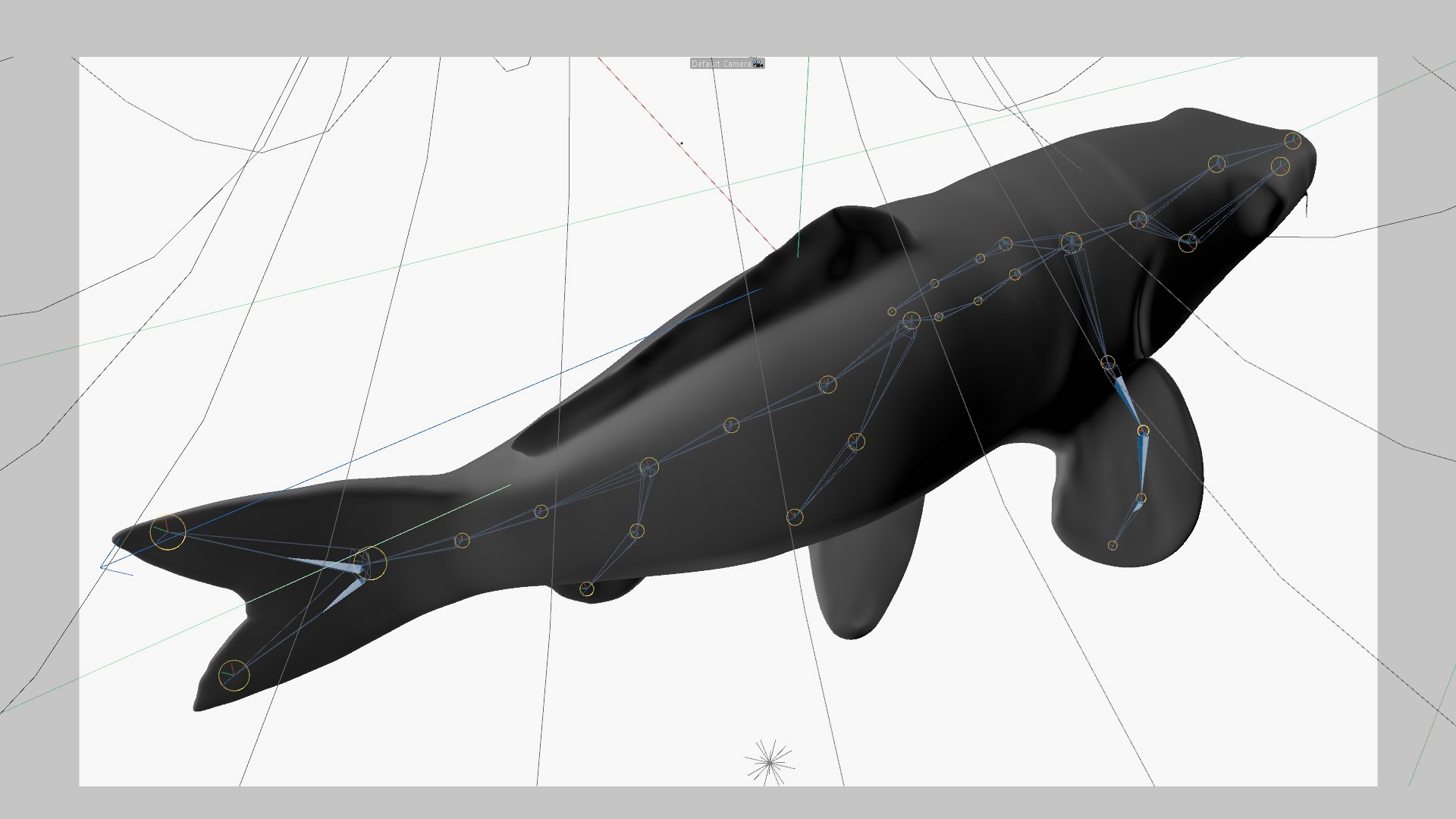 Japanese Carp Fish Rigged L1852 3D Model - TurboSquid 1969292