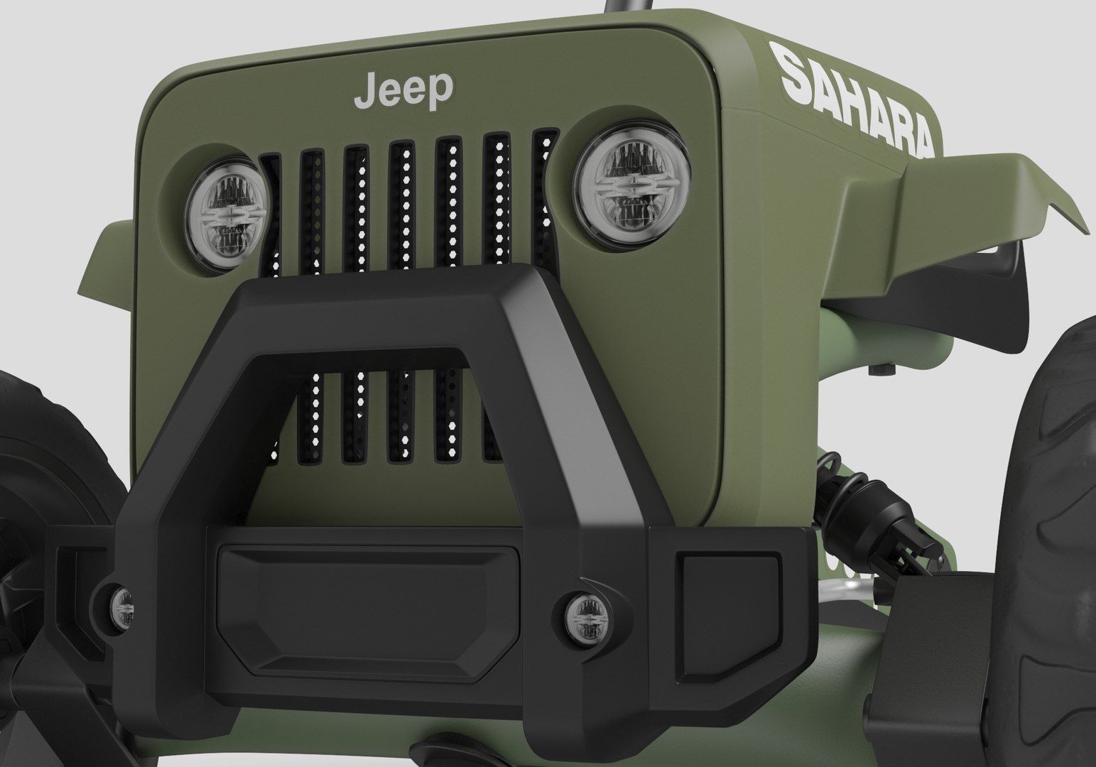 Berg Jeep Sahara Model - TurboSquid 2102050