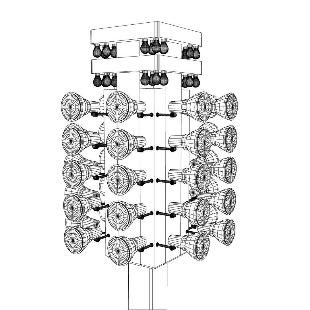 Drag Racing Christmas Tree Obj
