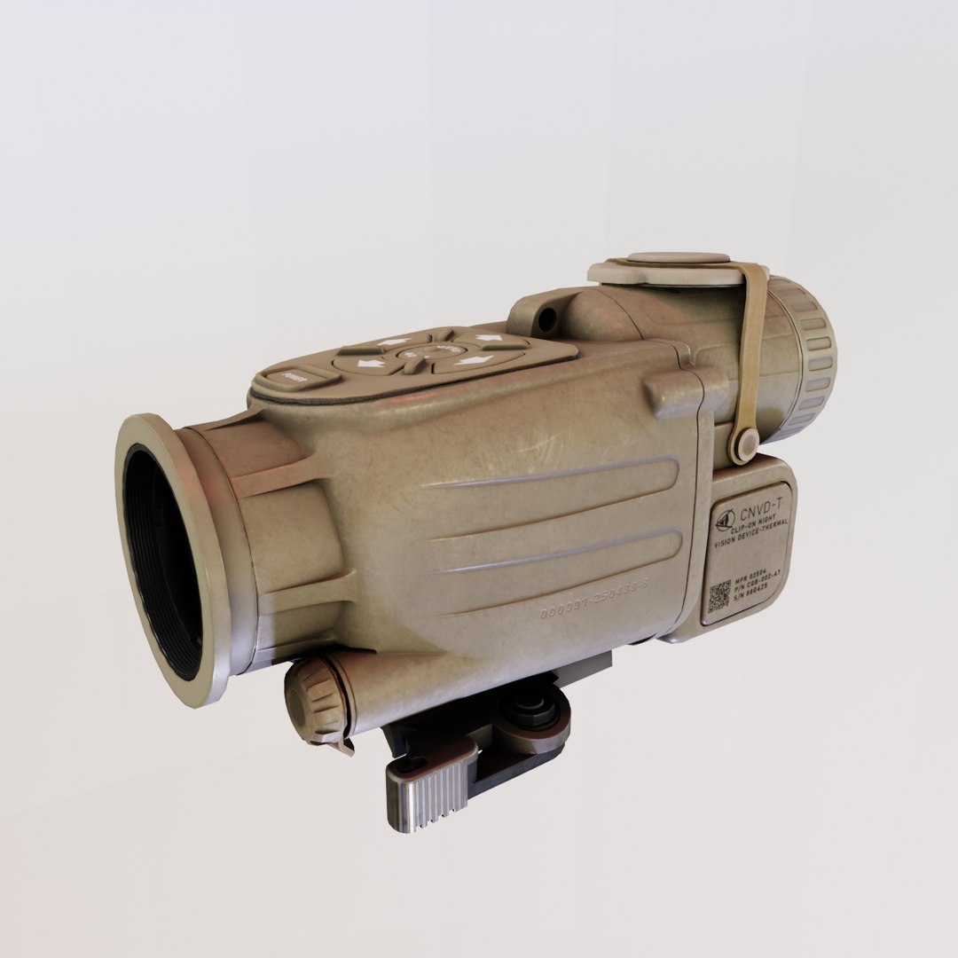 EO Tech CNVDT Thermal Night Vision Model - TurboSquid 1936866