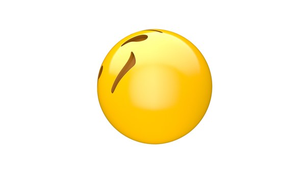 Apple Smirking Face 3D - TurboSquid 1730278