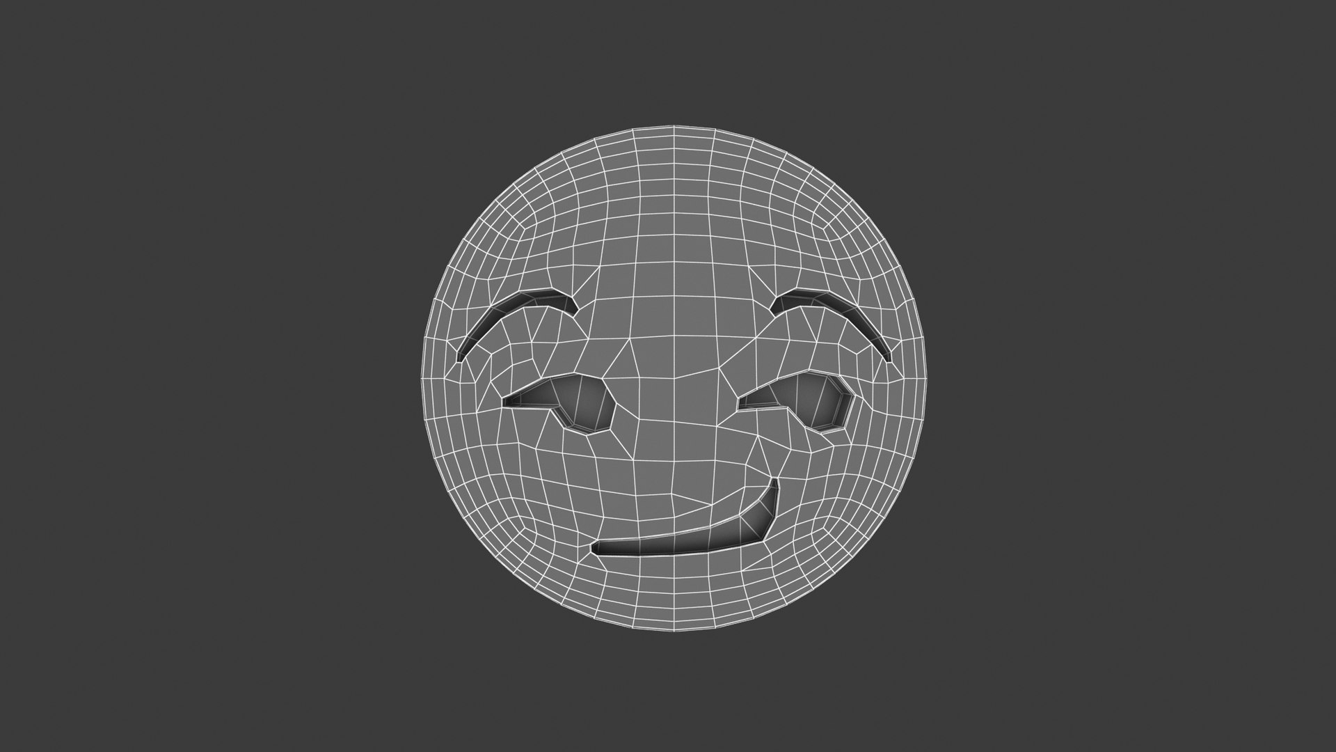 Apple Smirking Face 3D - TurboSquid 1730278