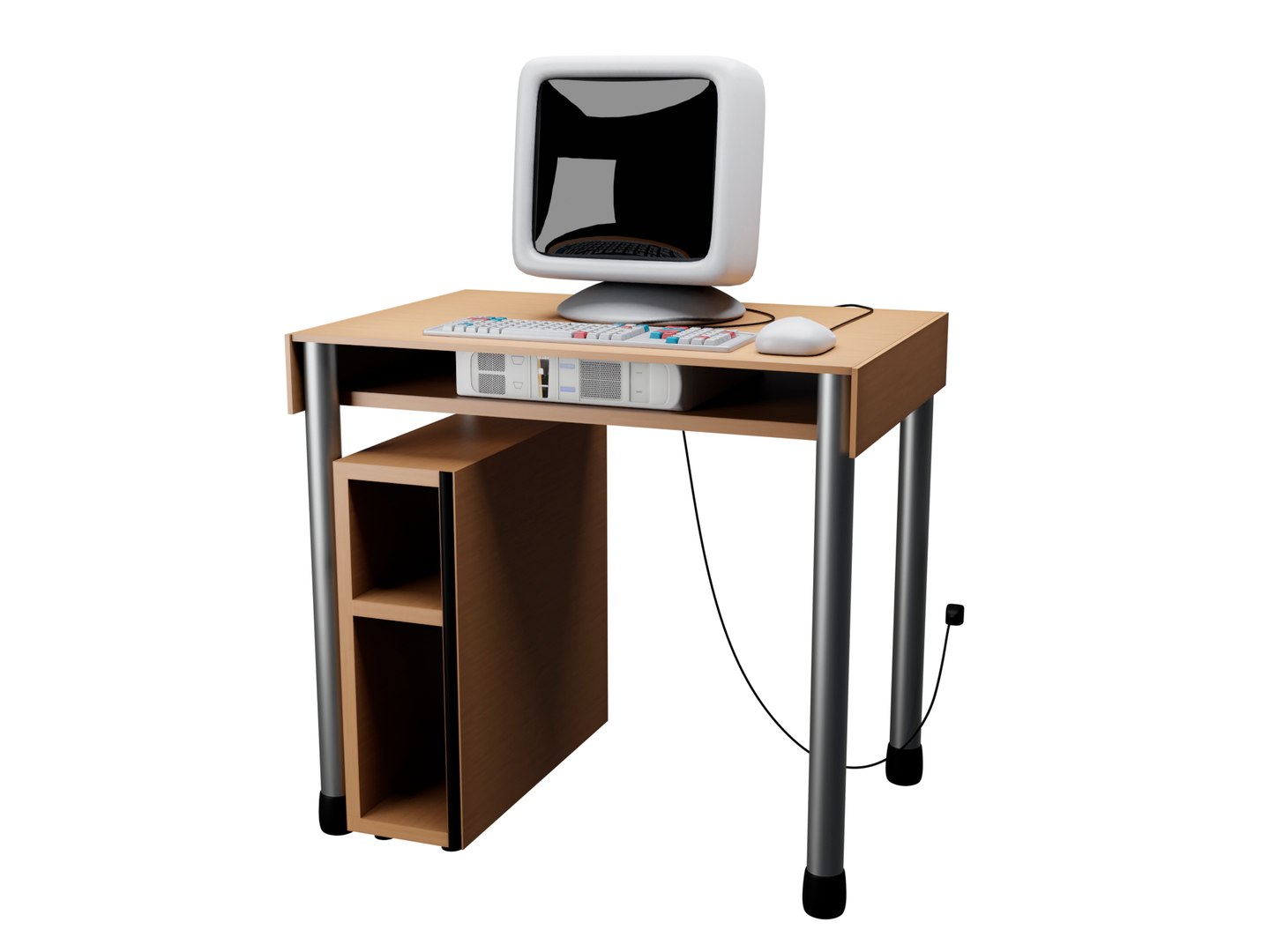 Desktop Computer 3D Model - TurboSquid 1460233
