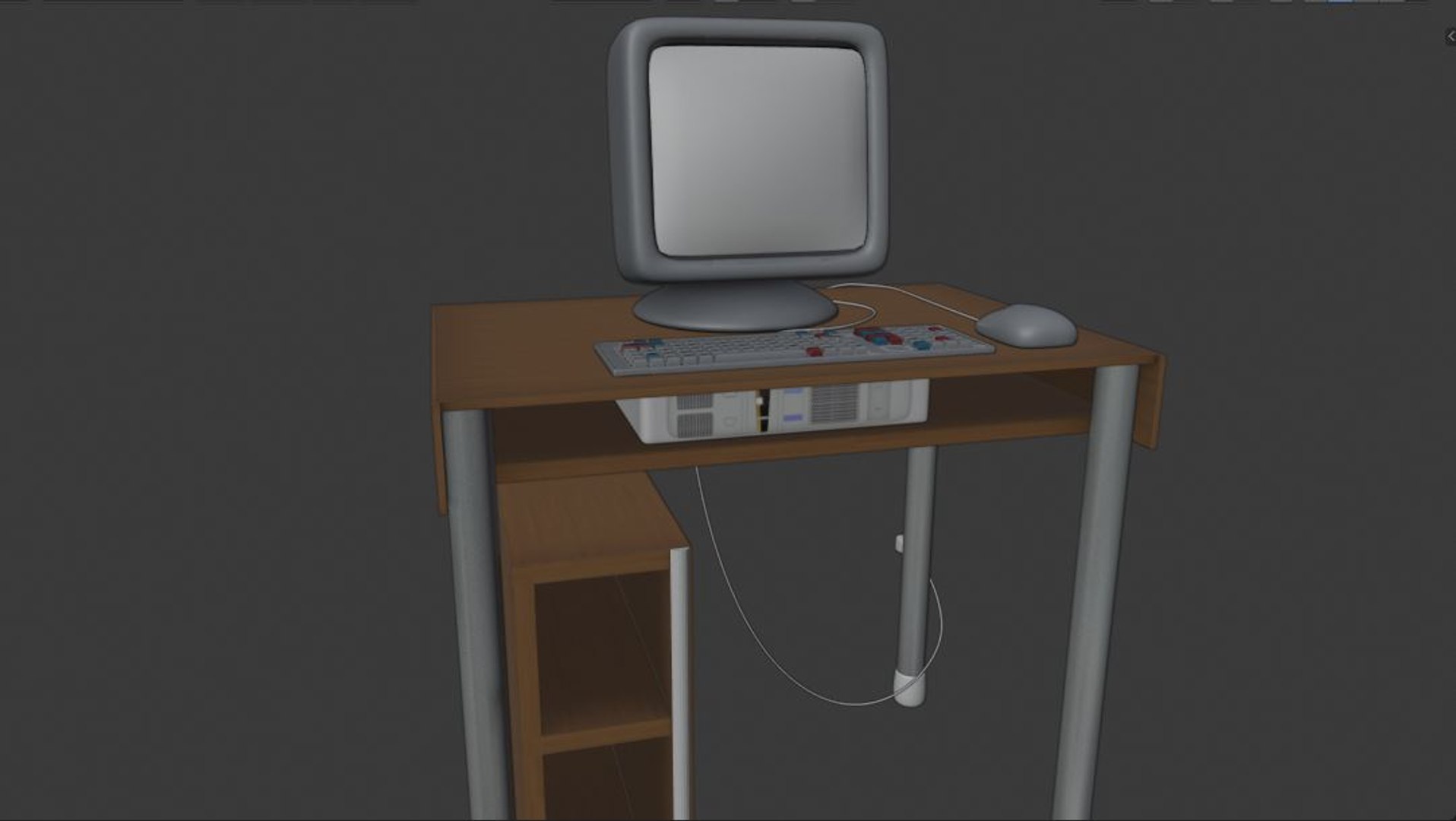 Desktop Computer 3D Model - TurboSquid 1460233