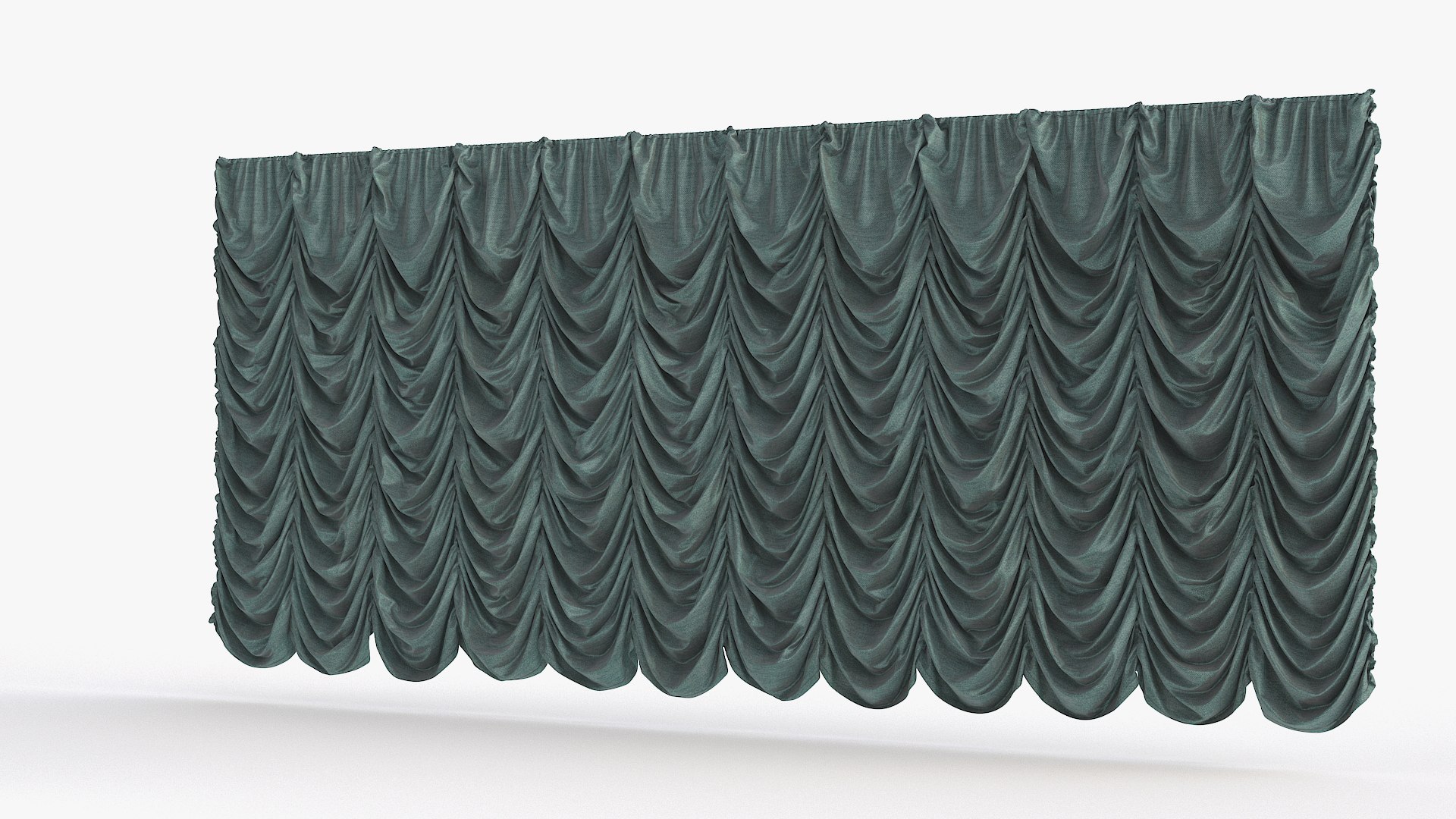 3D Austrian Curtain - TurboSquid 1828445