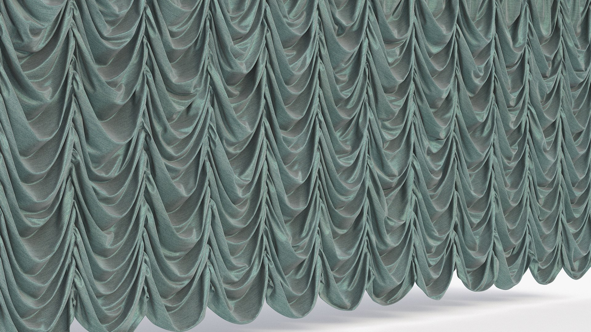 3D Austrian Curtain - TurboSquid 1828445