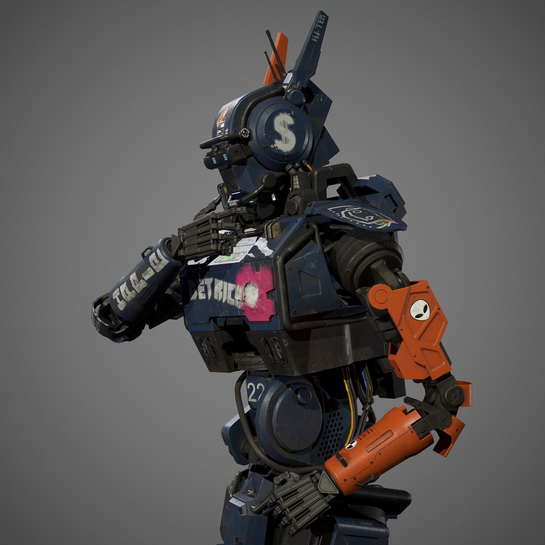 Chappie 3D Model - TurboSquid 1680968