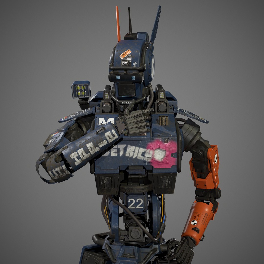 Chappie 3D Model - TurboSquid 1680968