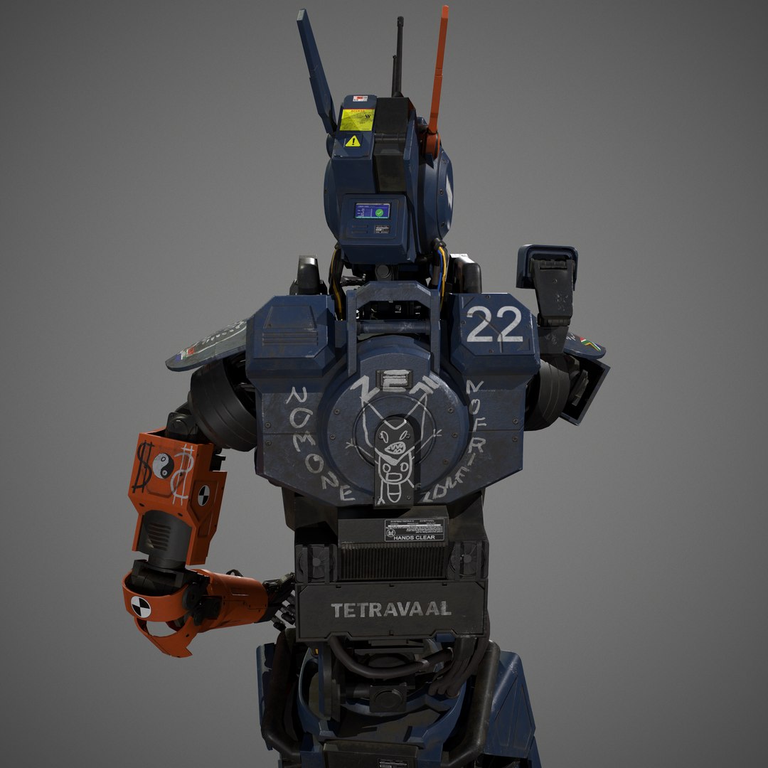 Chappie 3D Model - TurboSquid 1680968