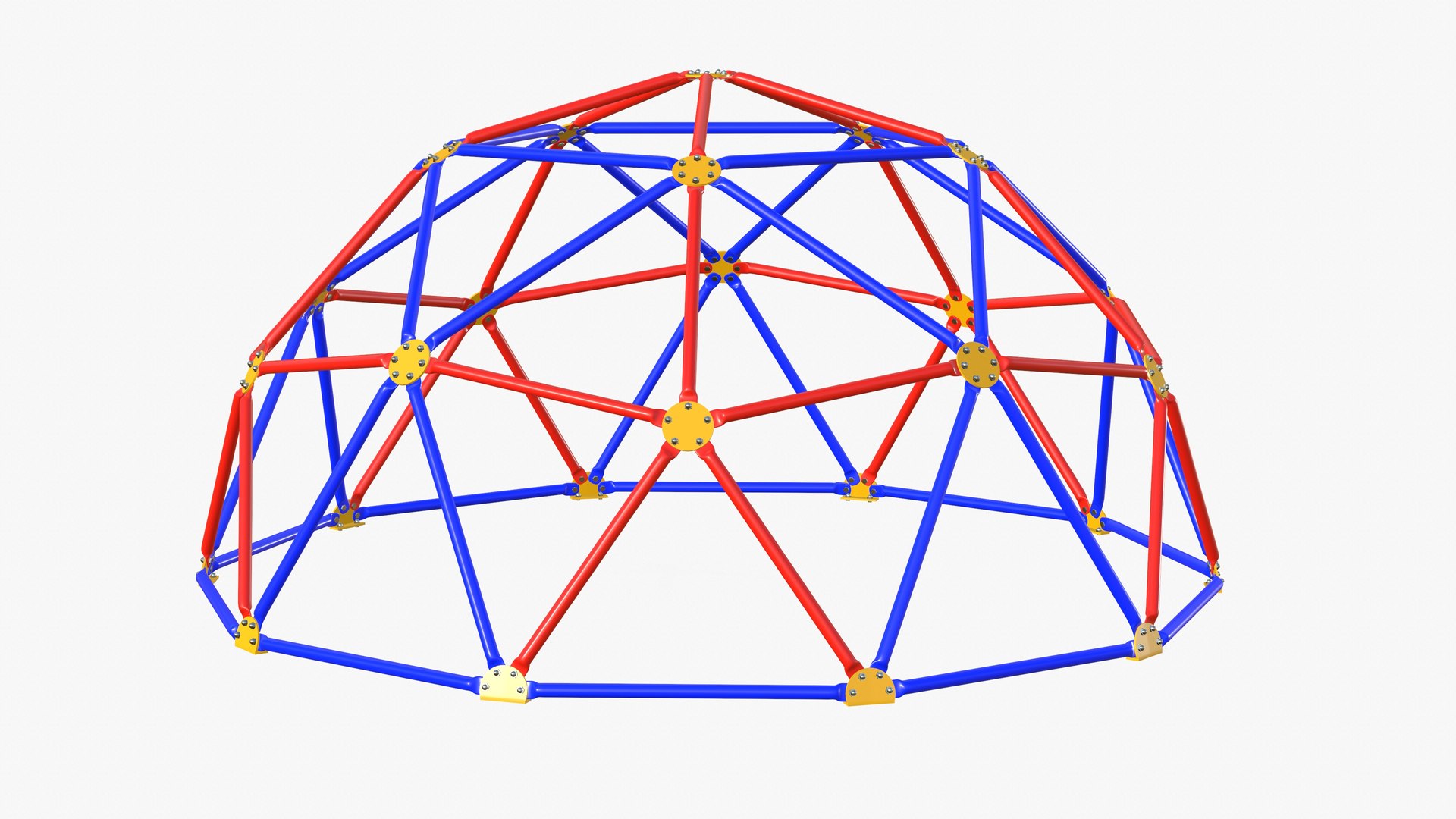 Playground Climbing Geodesic Dome 3D Model - TurboSquid 1903436