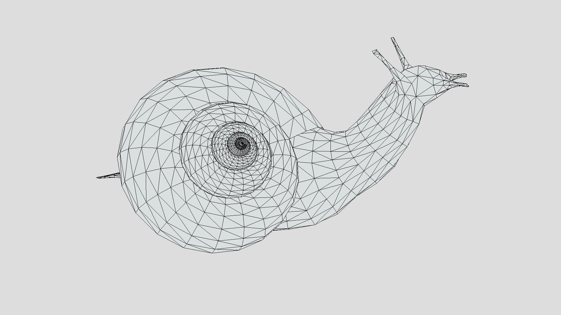 Snail - Low Poly Model - TurboSquid 1980155