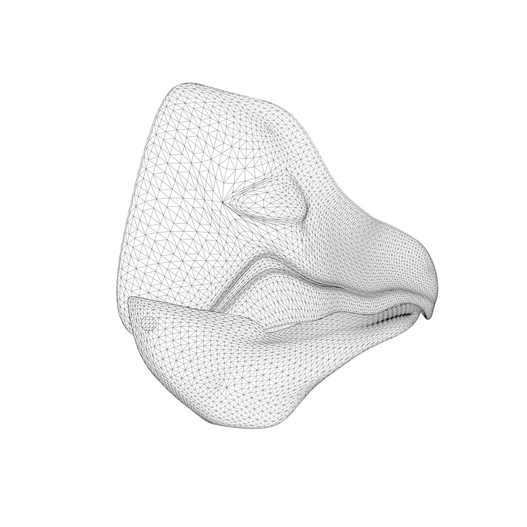 Japanese Bird Mask 3D Model - TurboSquid 2164398