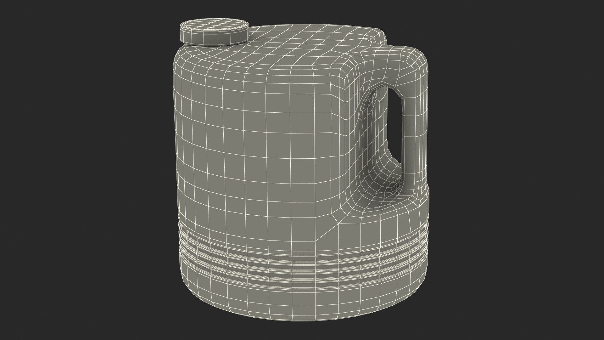 3D Water Distillation Gathering Bottle - TurboSquid 2407522