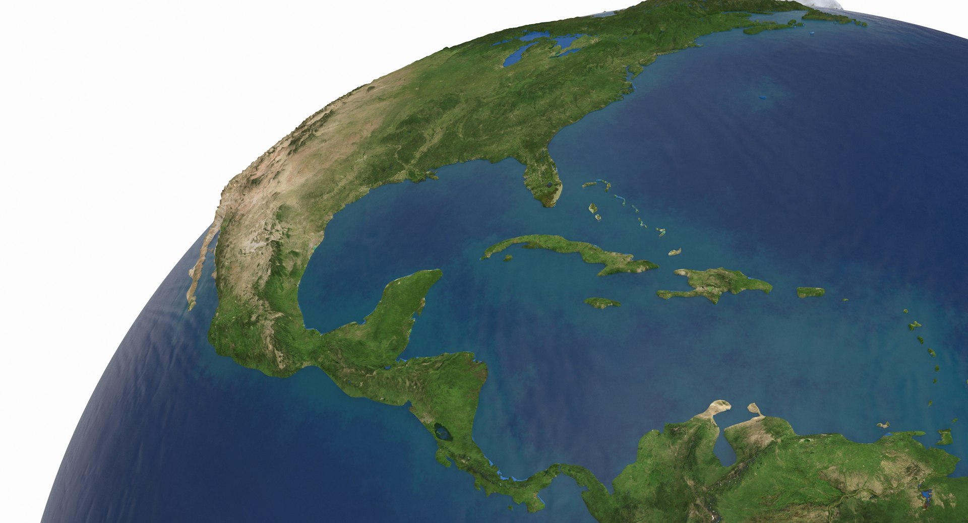 3D artistic topographic globe - TurboSquid 1556741