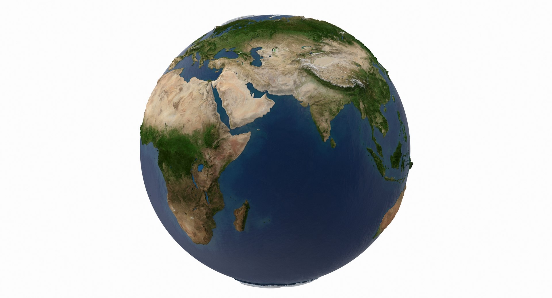 3D artistic topographic globe - TurboSquid 1556741