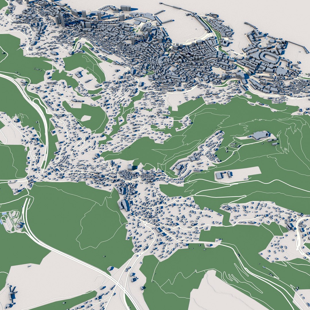 3D Cityscape Monte Carlo Monaco - TurboSquid 2403044