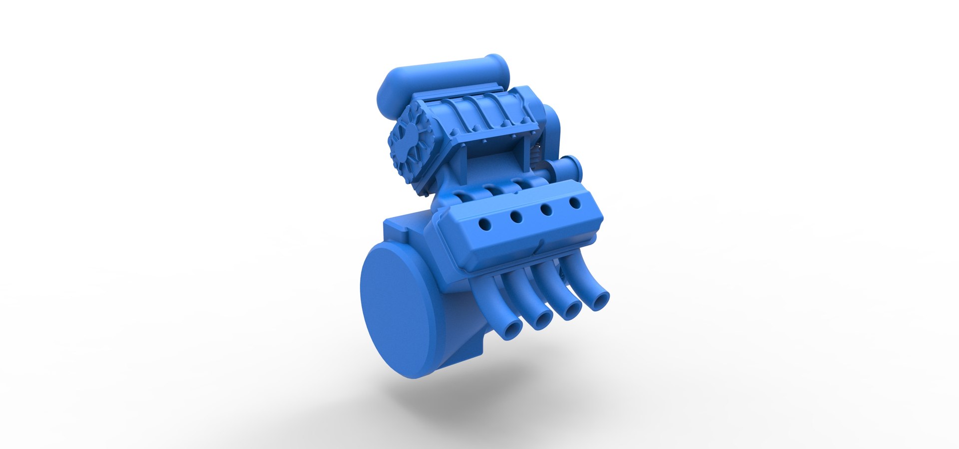 Diecast Engine For Hot Rod Version 3 Scale 1 To 25 3D - TurboSquid 2080325