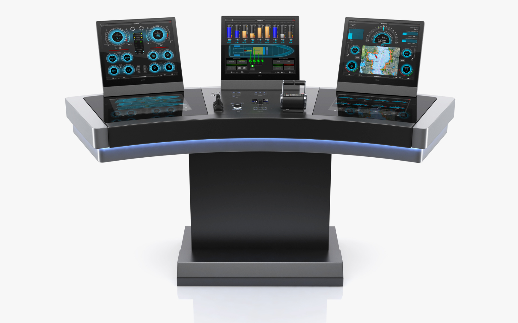 3D Smart Bridge Vessel - TurboSquid 2208975