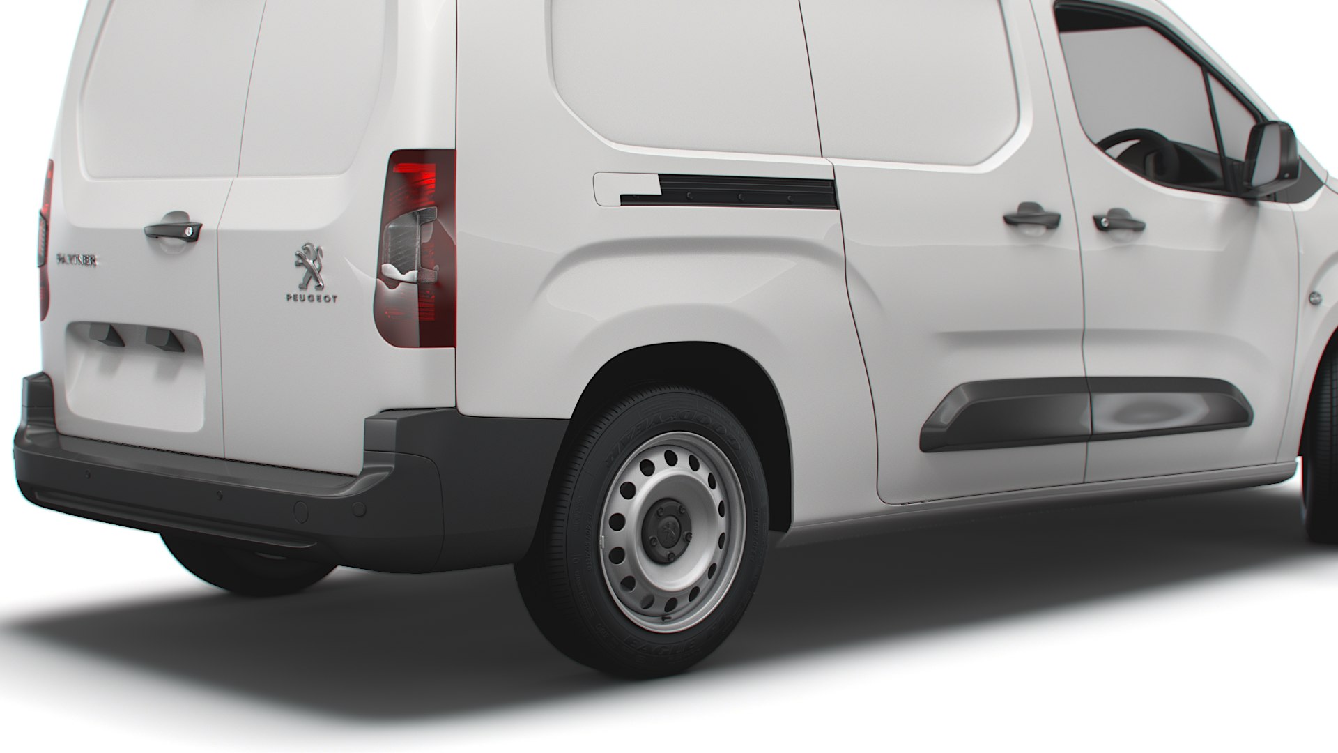 Peugeot Partner Uk-spec Professional 3D Model - TurboSquid 1641517