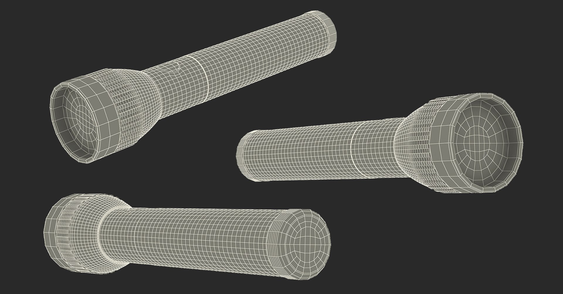 3D flashlights 2 light - TurboSquid 1215658