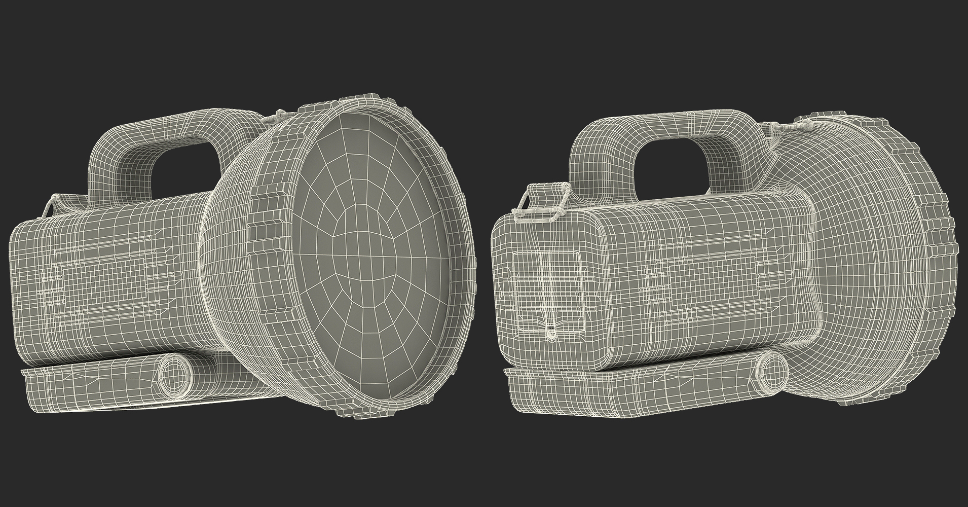 3D flashlights 2 light - TurboSquid 1215658