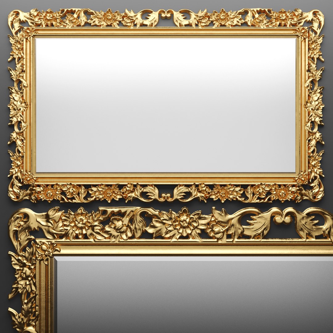 Classic Mirror 3d Max