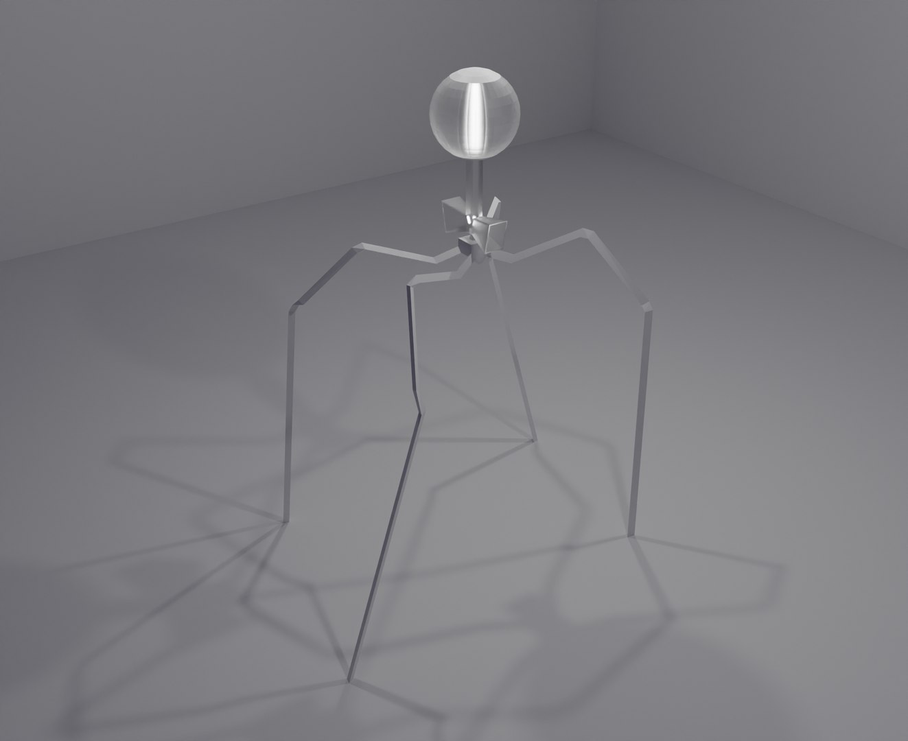 3D Floor lamp Spider - TurboSquid 2026735