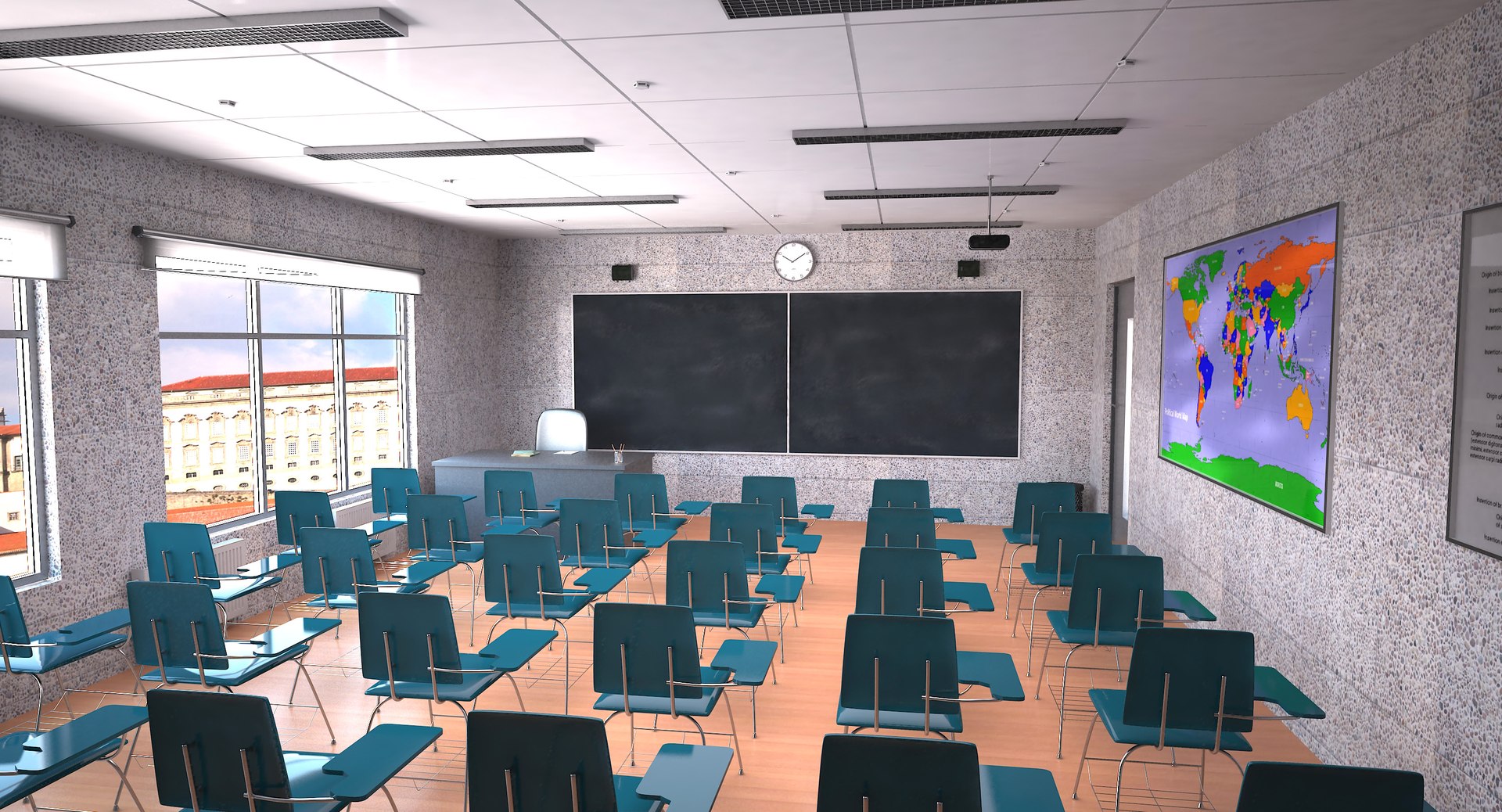 Classroom Class Room 3D - TurboSquid 1220136