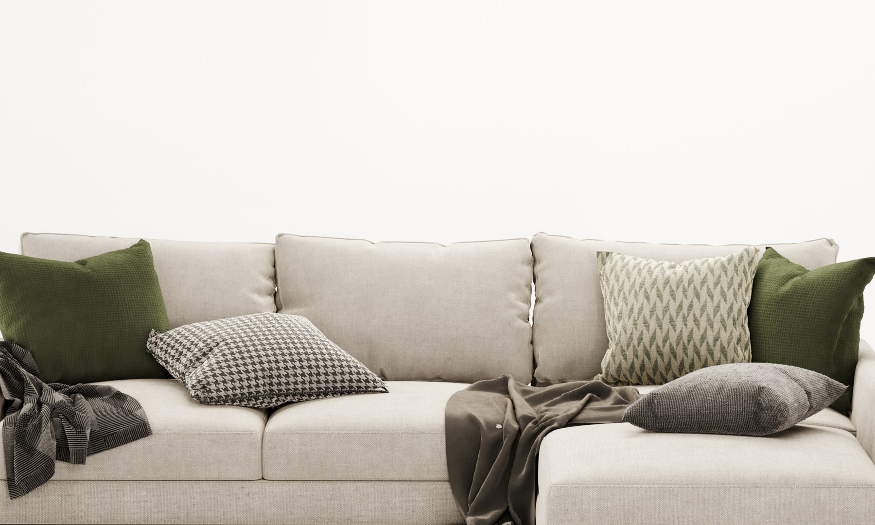 3D Model Elster 4 Seater Corner Sofa - TurboSquid 2227534