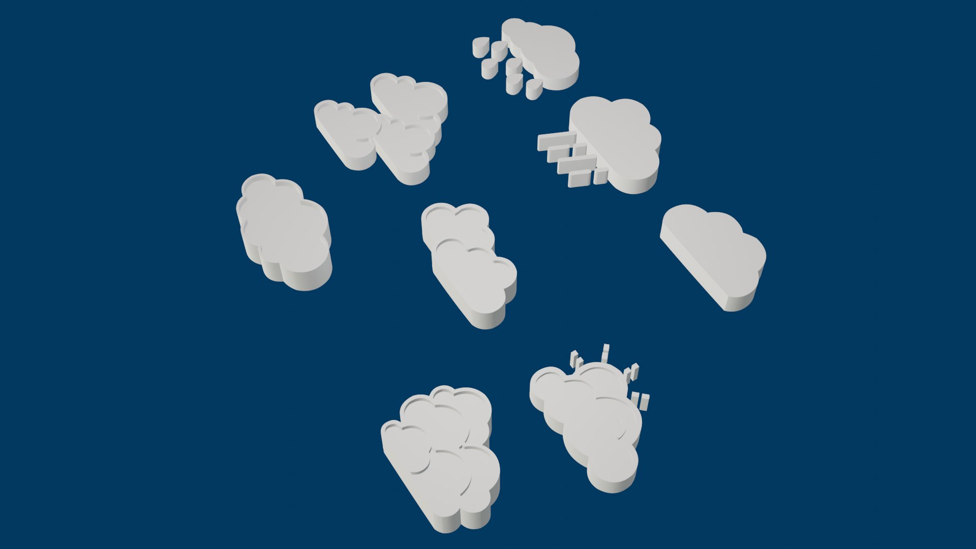 CLOUDS Model - TurboSquid 2197212