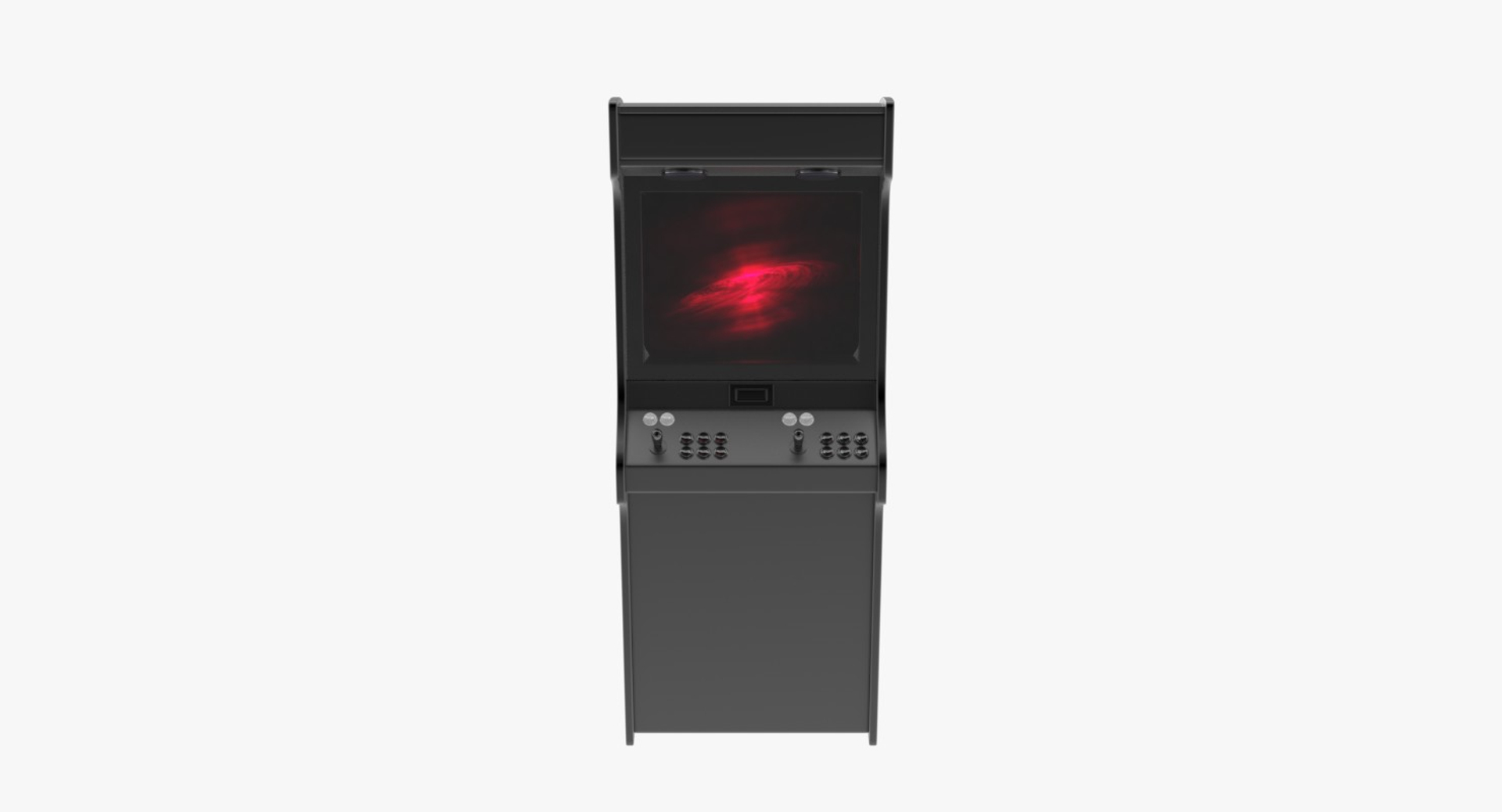 Arcade Machine 3d Fbx