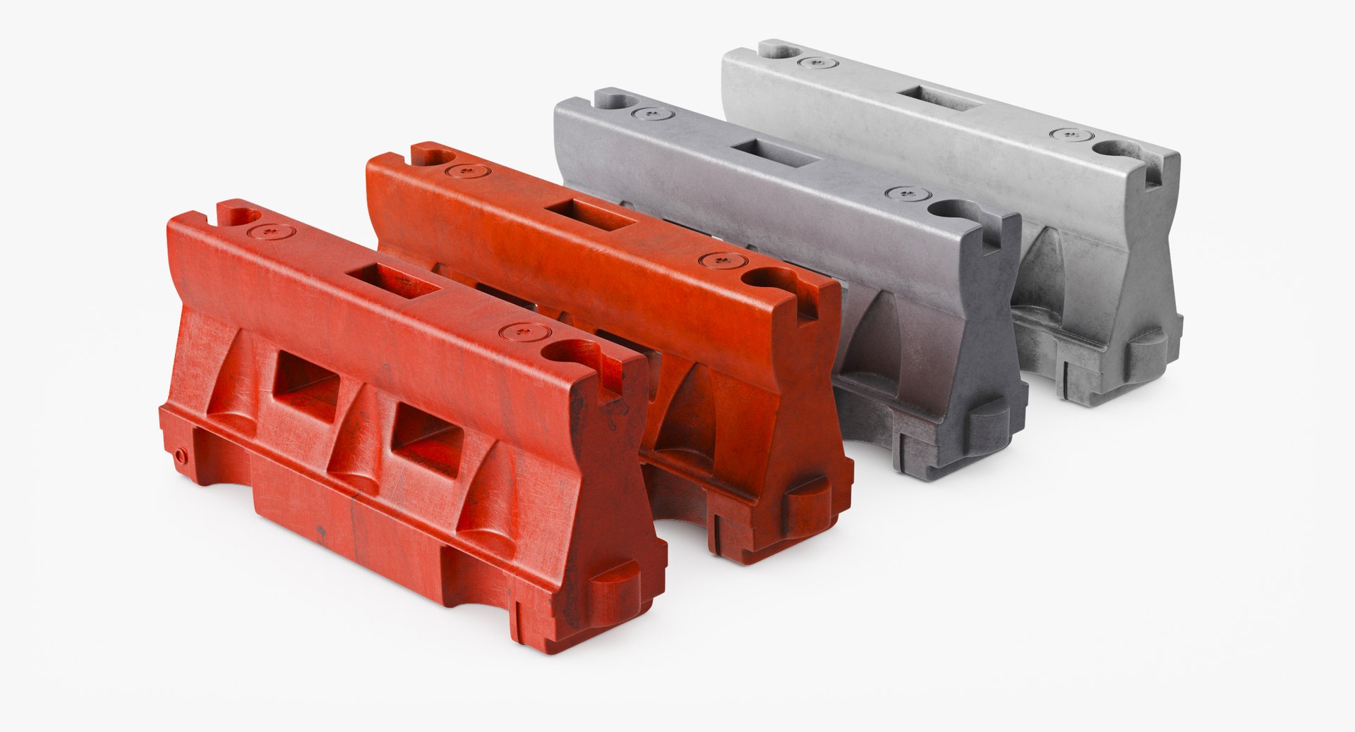 Barrier street element 3D model - TurboSquid 1352257