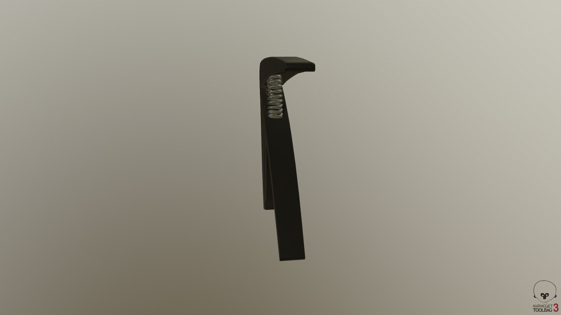 3D Black Capo - TurboSquid 1928431