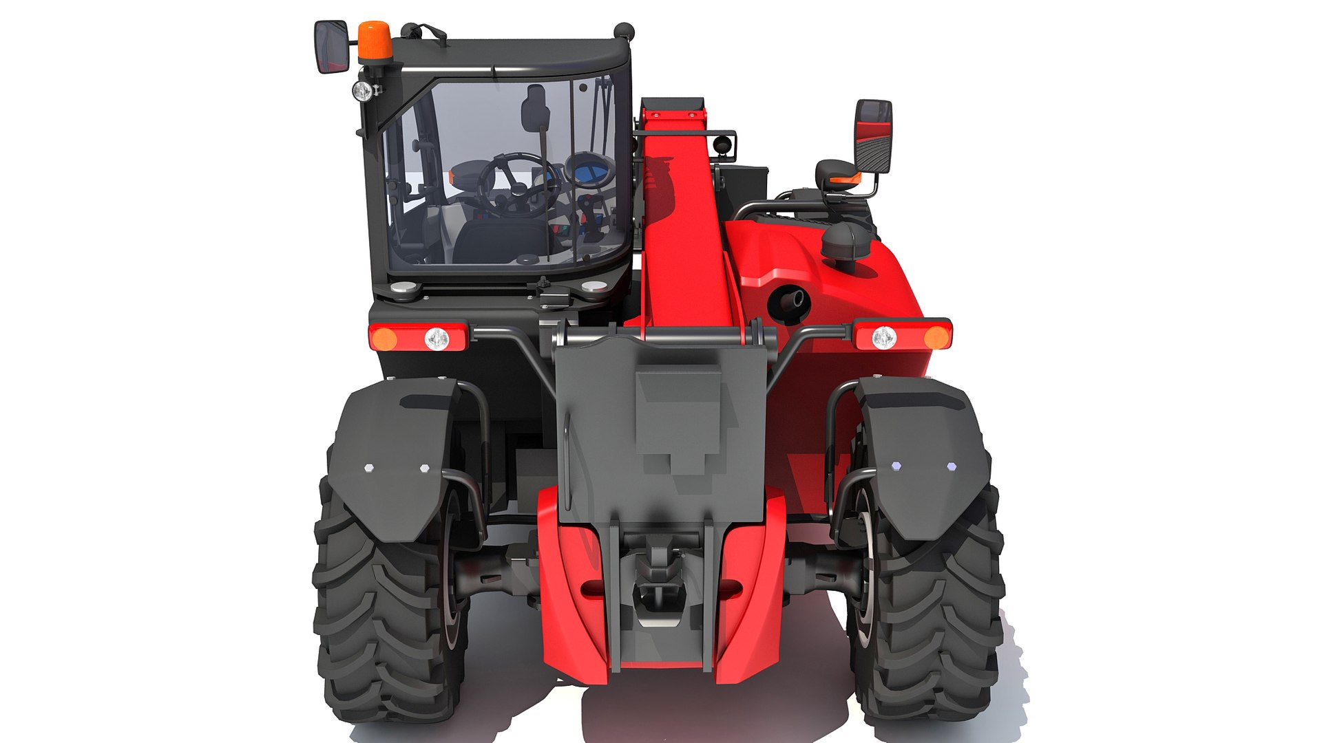 Telehandler Forklift 3D - TurboSquid 1690043