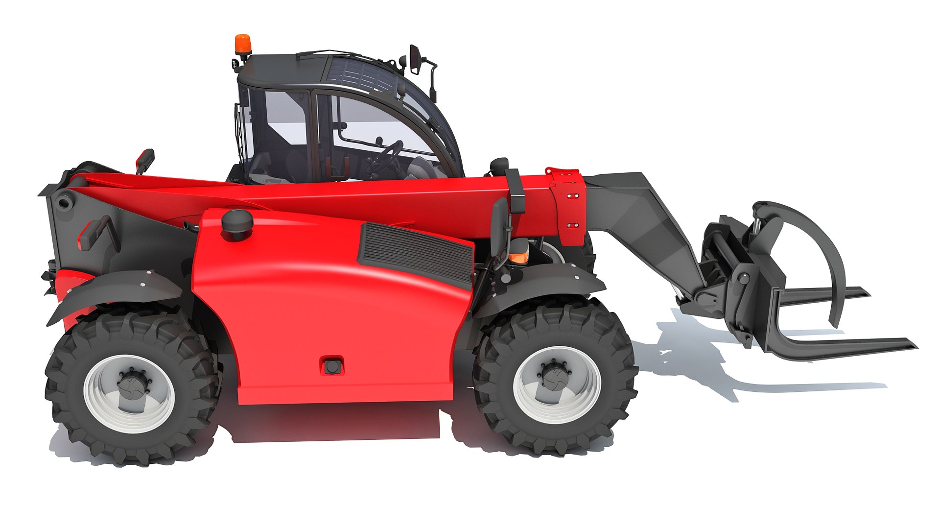 Telehandler Forklift 3D - TurboSquid 1690043