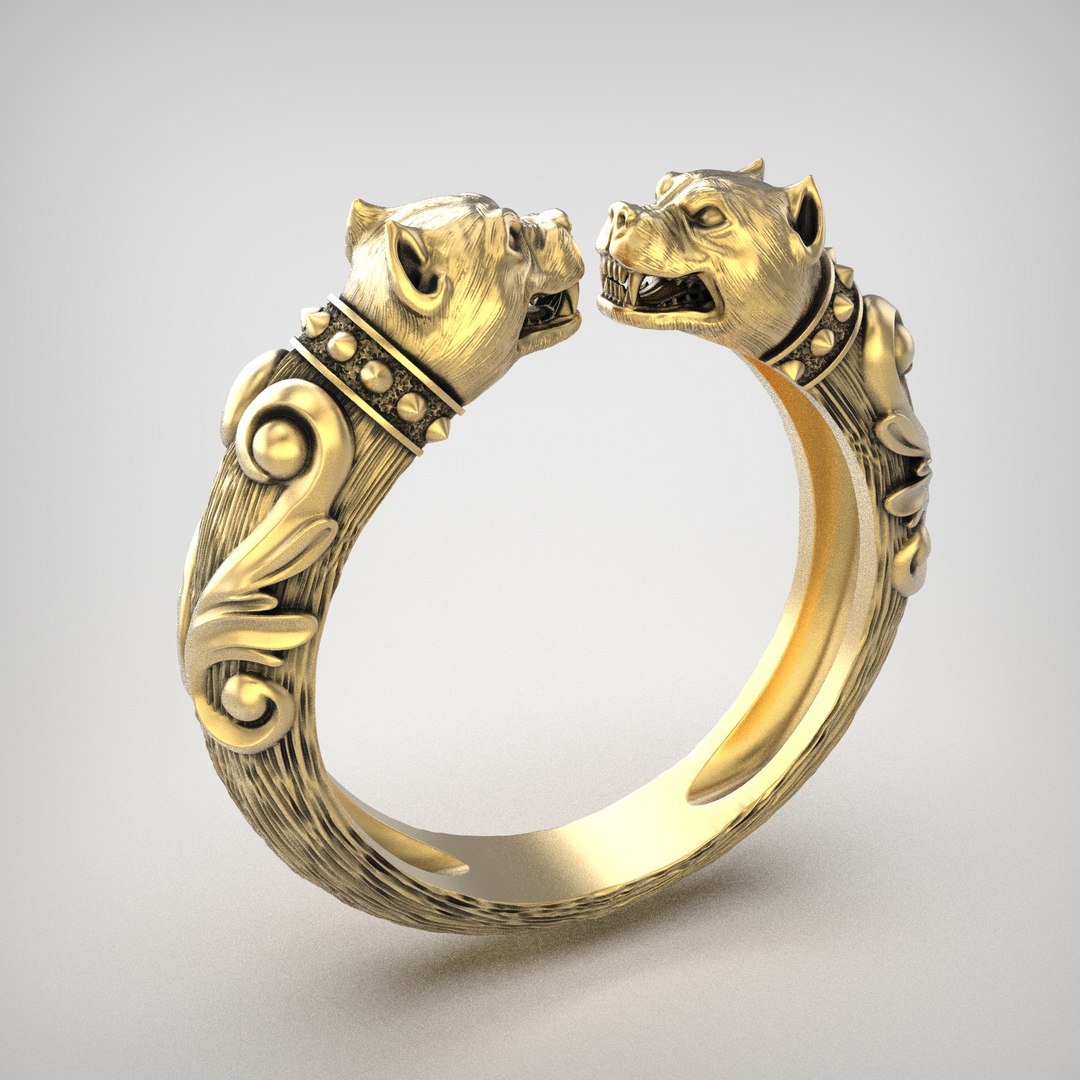 3D Ring R175 Without Rings In The Teeth - TurboSquid 2229494