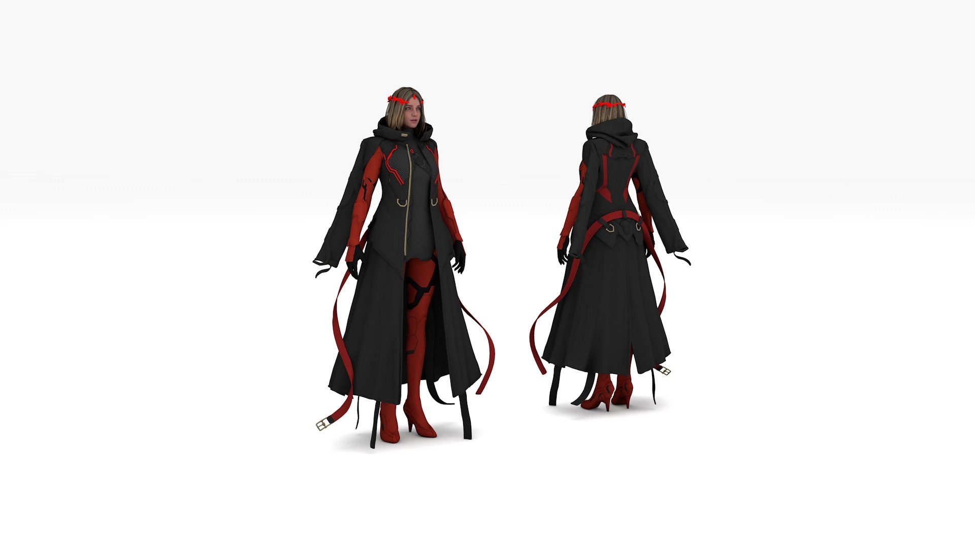 Cyber Persephone 3D - TurboSquid 2078472