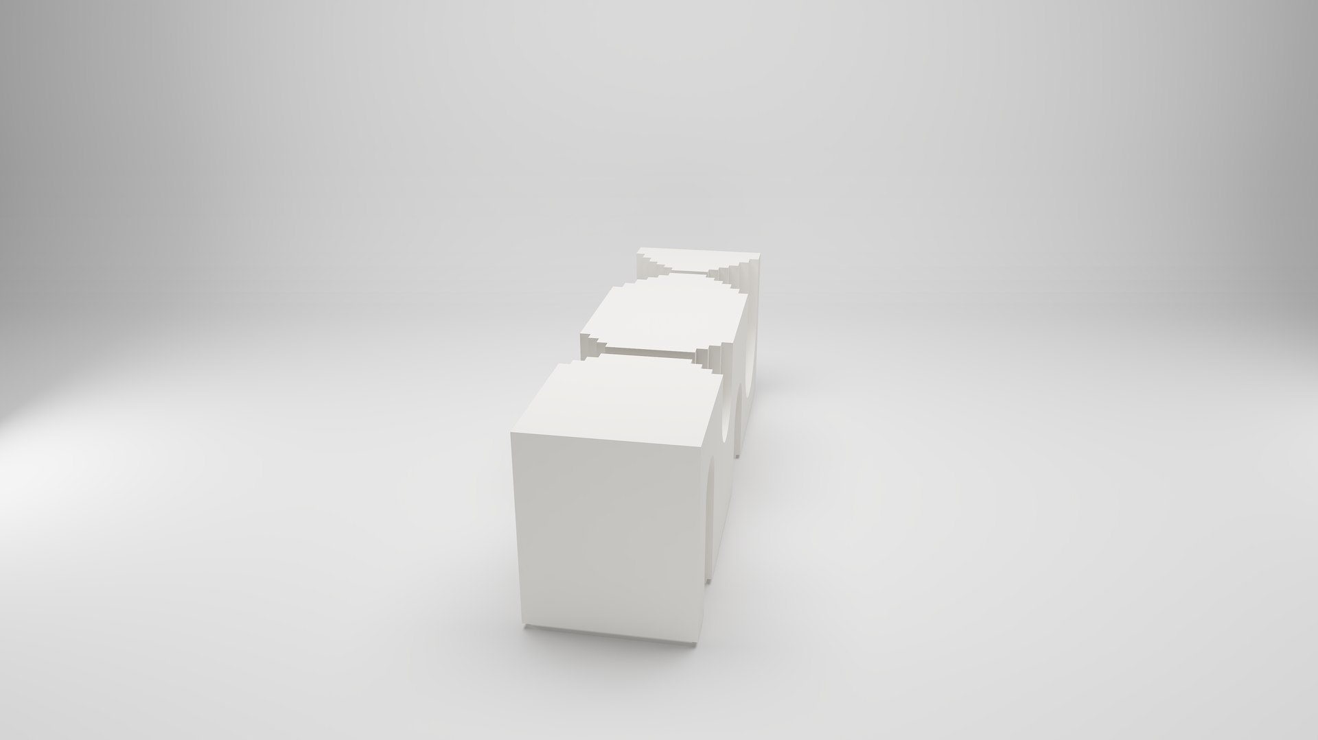 Echo Bench Model - TurboSquid 2230337