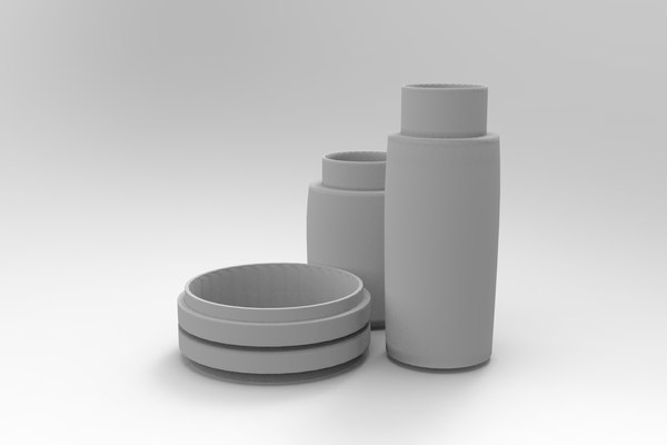 modelo 3d Jarrones de Barragán - TurboSquid 1801883