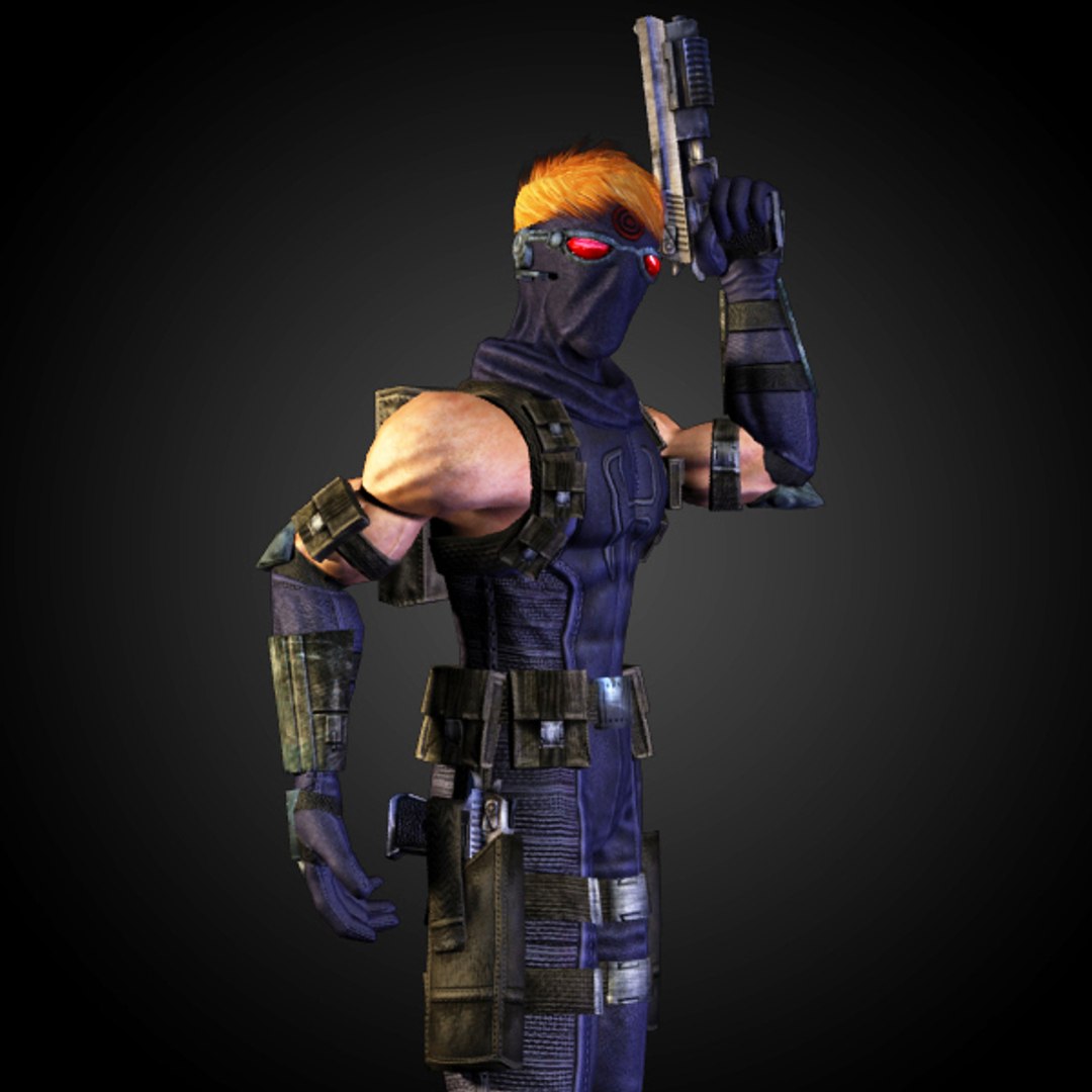 3D Assassin Character - TurboSquid 1322072