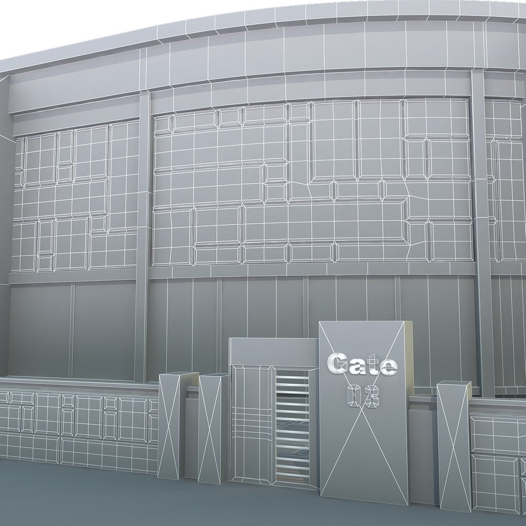 3D Arena Multi Purpose Architectural Model - TurboSquid 1627394