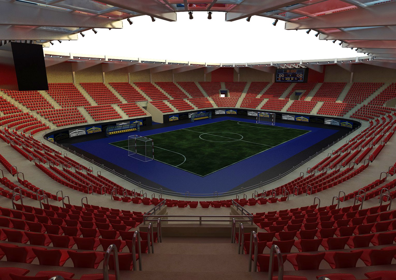 3D Arena Multi Purpose Architectural Model - TurboSquid 1627394