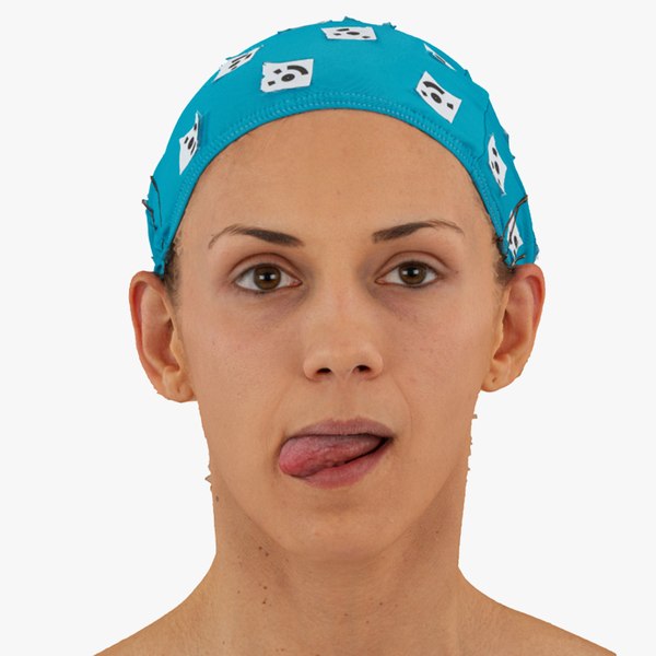 Athena human head tongue model - TurboSquid 1662414