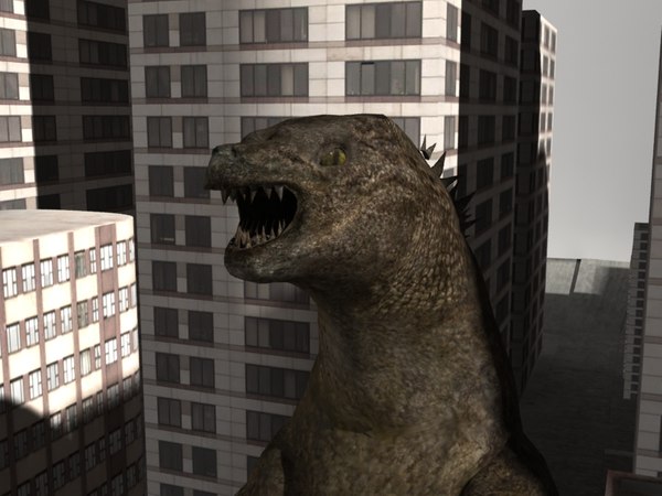3D Godzilla Models | TurboSquid