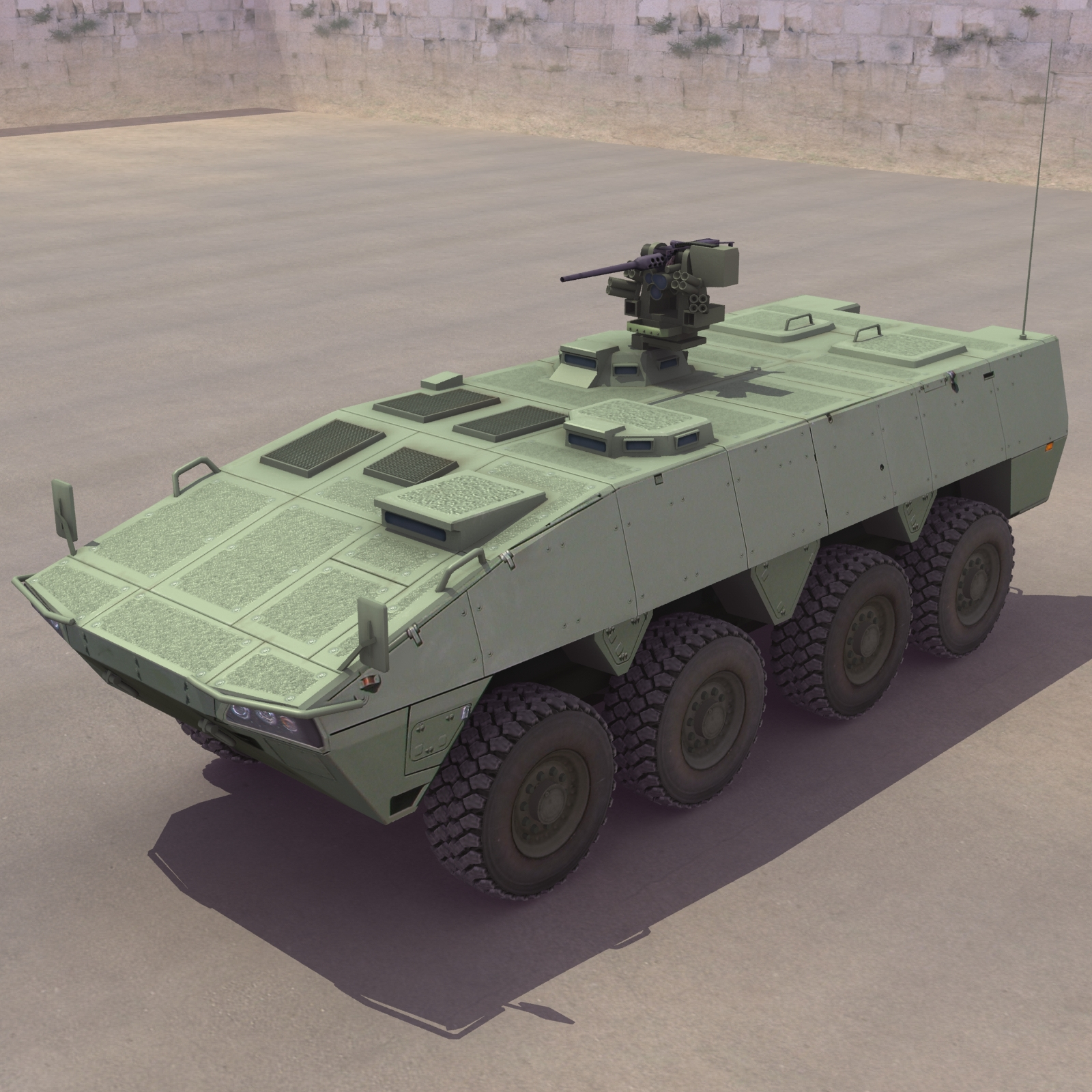 patria amv 3d model