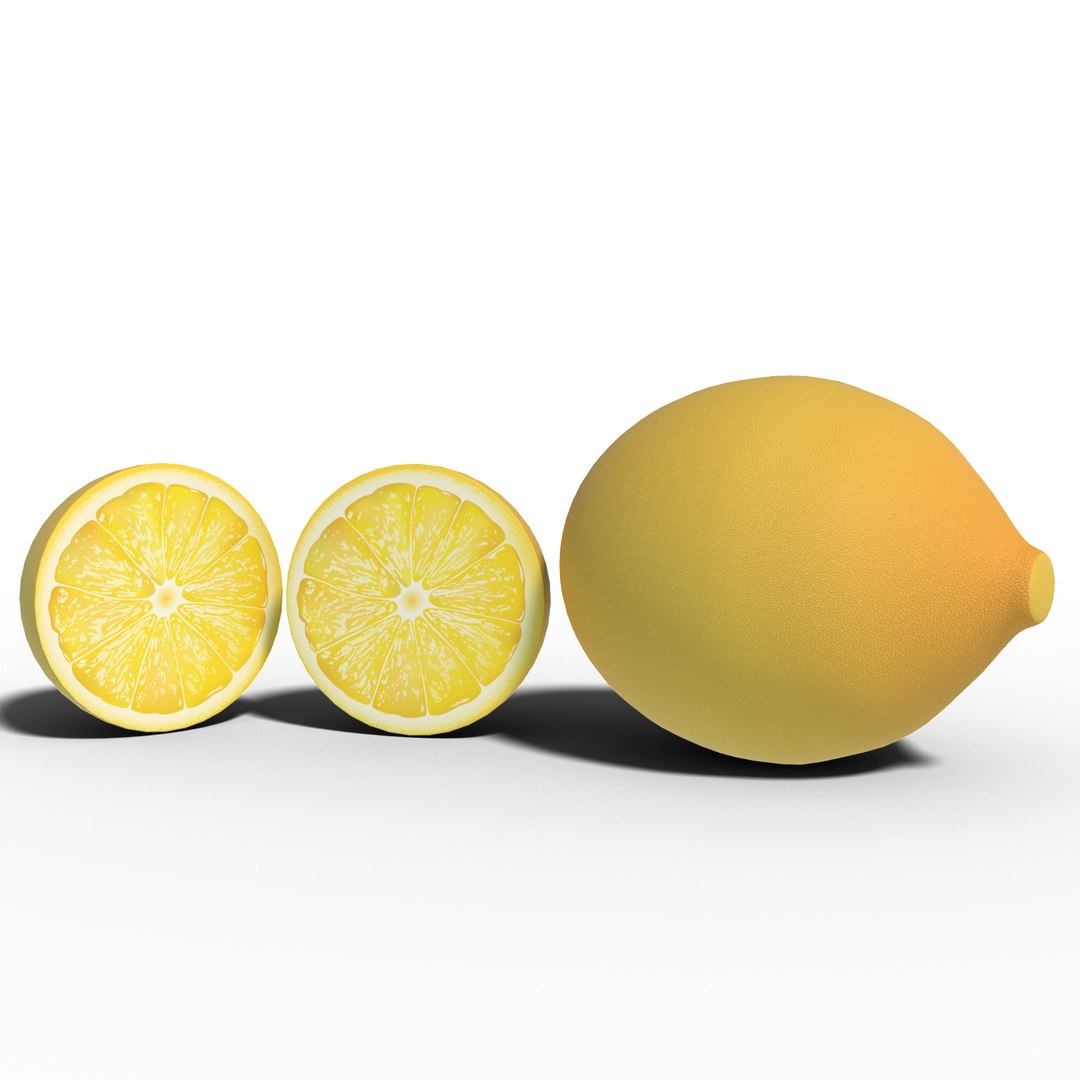 Lemon 3D - TurboSquid 2080879