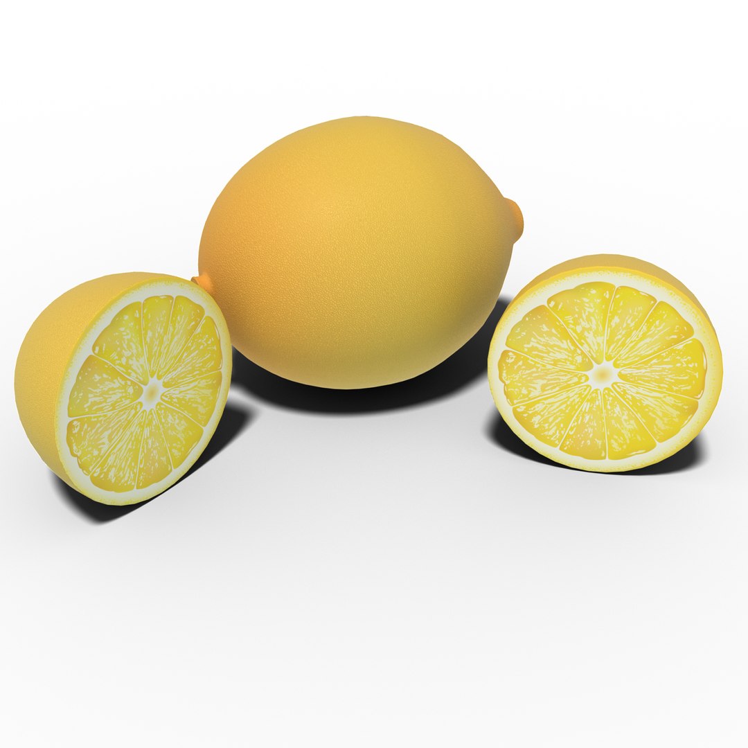 Lemon 3D - TurboSquid 2080879