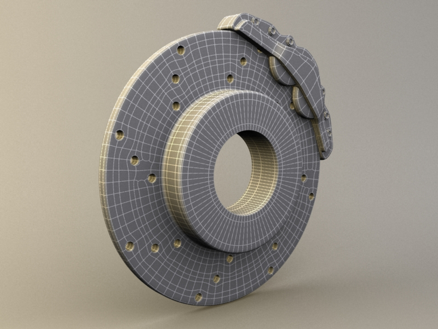 free brake disk 3d model